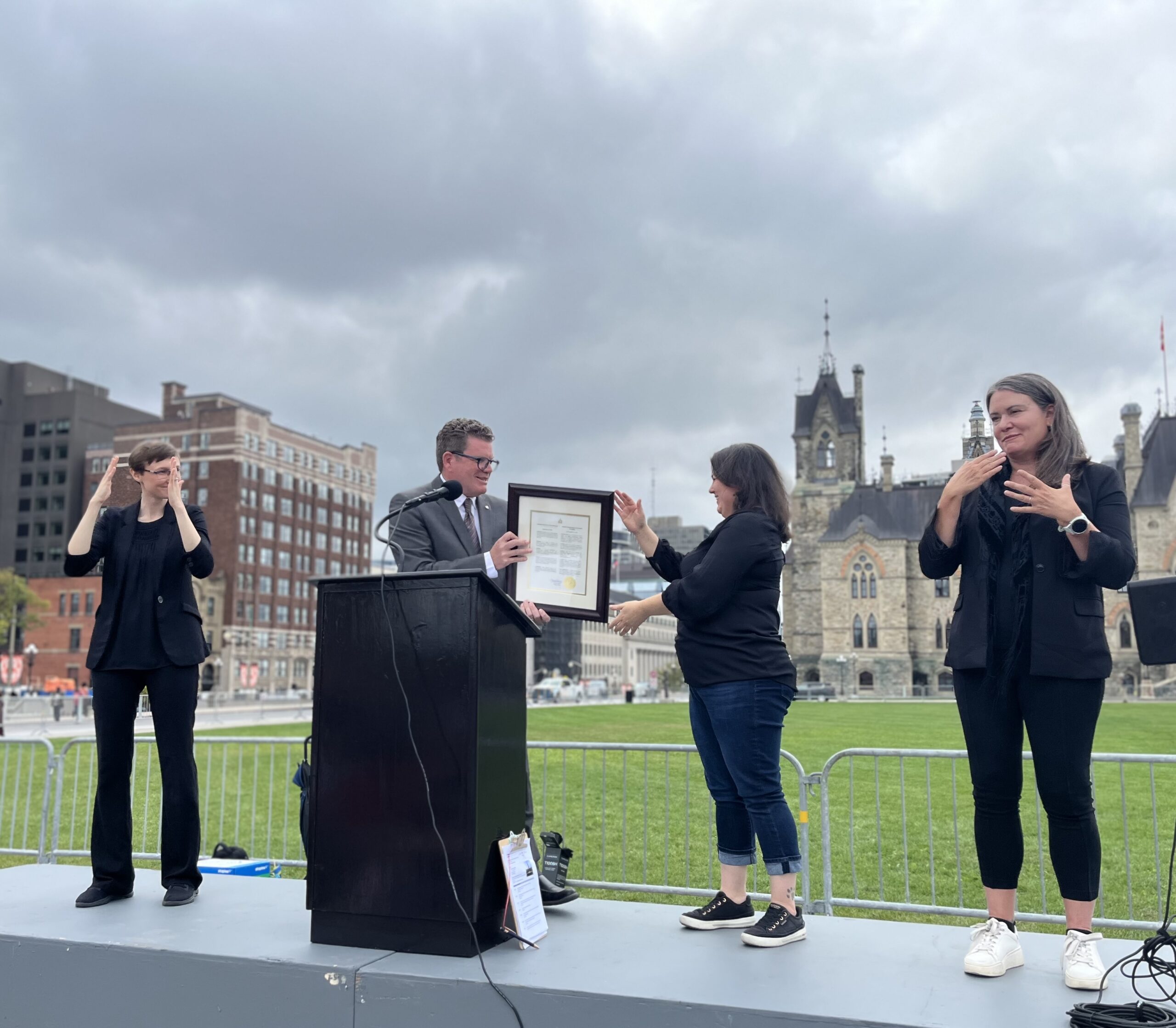 Thank You – Deaf Flag Rising Event Recap - Canadian Association of the ...