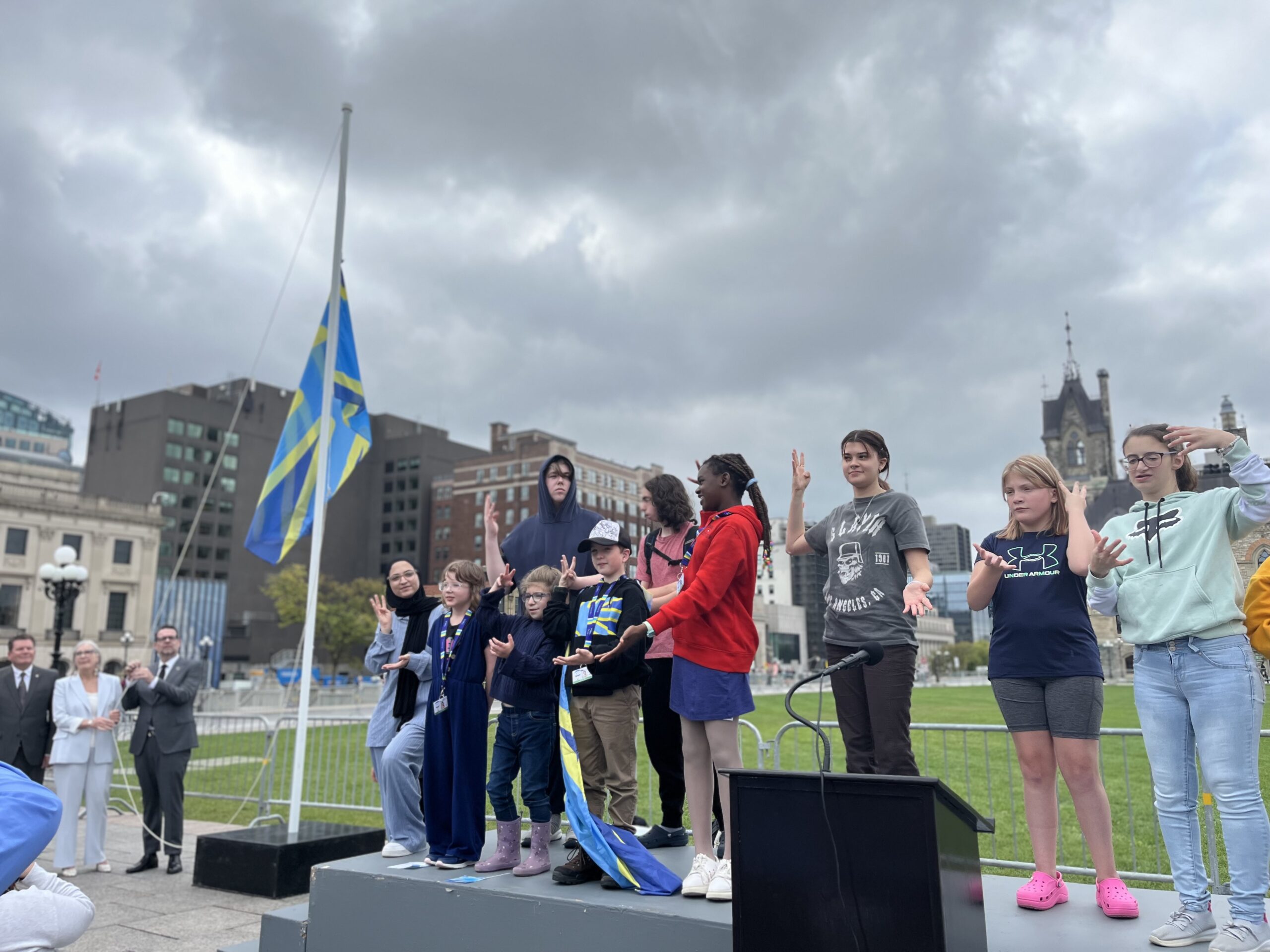 Thank You – Deaf Flag Rising Event Recap - Canadian Association of the ...