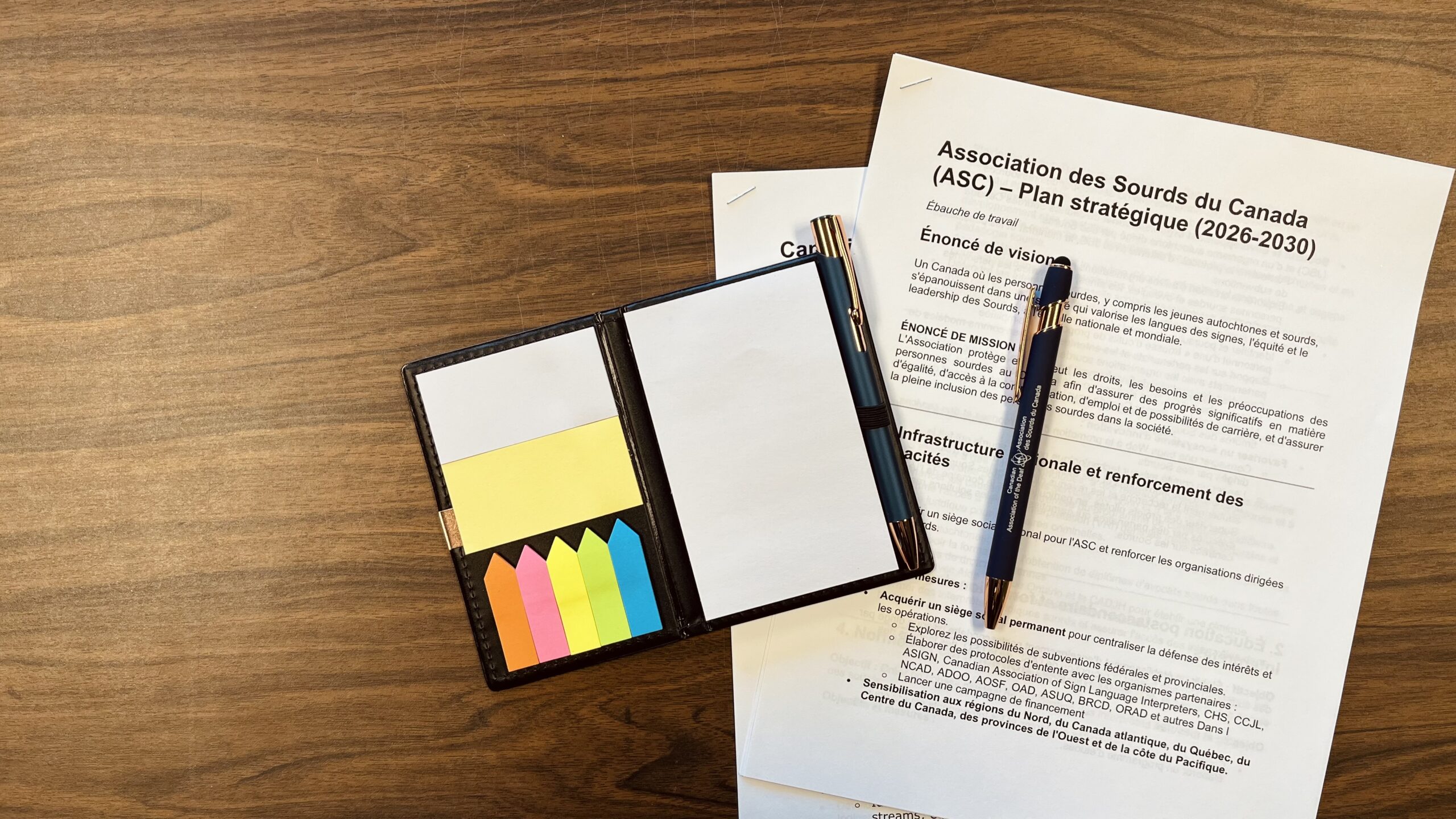 Plan stratégique pour 2026-2030 - Canadian Association of the Deaf ...